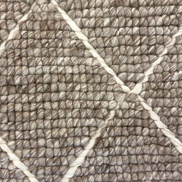 Diamond Beige Rug | Wool Rugs Belrose | Rugs N Timber – Rugs 'N' Timber