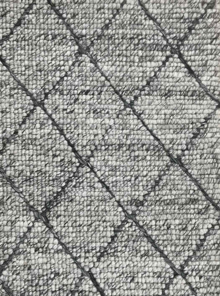Diamond Grey Rug | Wool Rugs Belrose | Rugs N Timber – Rugs 'N' Timber
