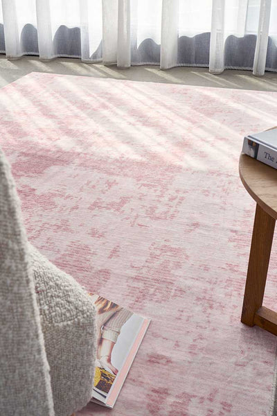 Lola Candy Floss Pink Rug | Washable Rugs Belrose | Rugs N Timber ...