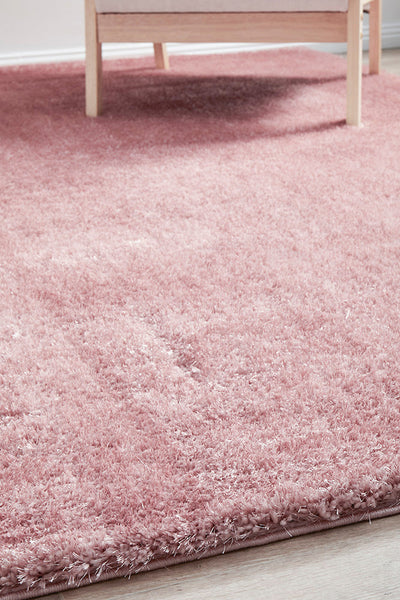 Fiona Blush Pink Rug | Shaggy Rugs Belrose | Rugs N Timber – Rugs 'N ...