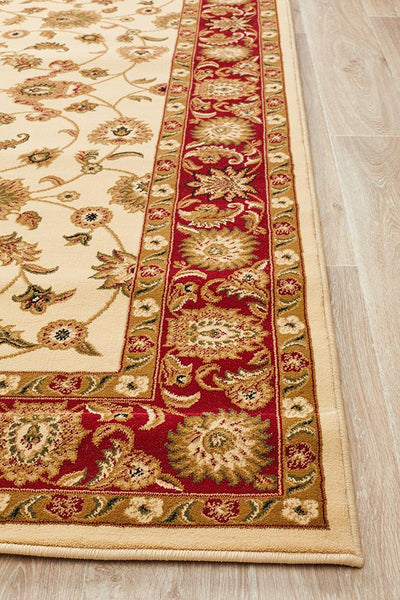 Julianna Cream Floral Rug | Traditional Rugs Belrose | Rugs N Timber ...