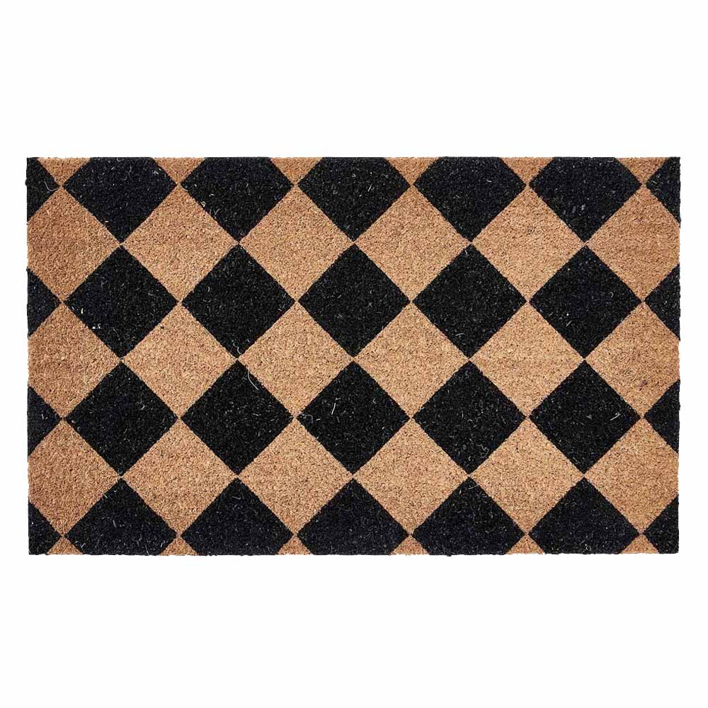 Checkerboard Door Mat | Coir Doormats Belrose | Rugs N Timber – Rugs 'N ...