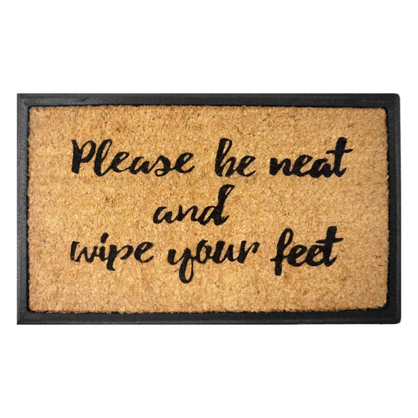 Humour Rubber Door Mat | Coir Doormats Belrose | Rugs N Timber – Rugs ...